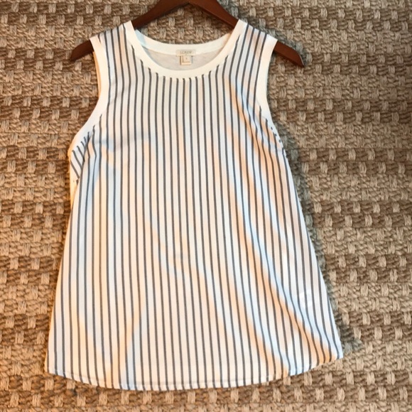 J. Crew Factory | Tops | J Crew Factory Sleeveless Shell | Poshmark